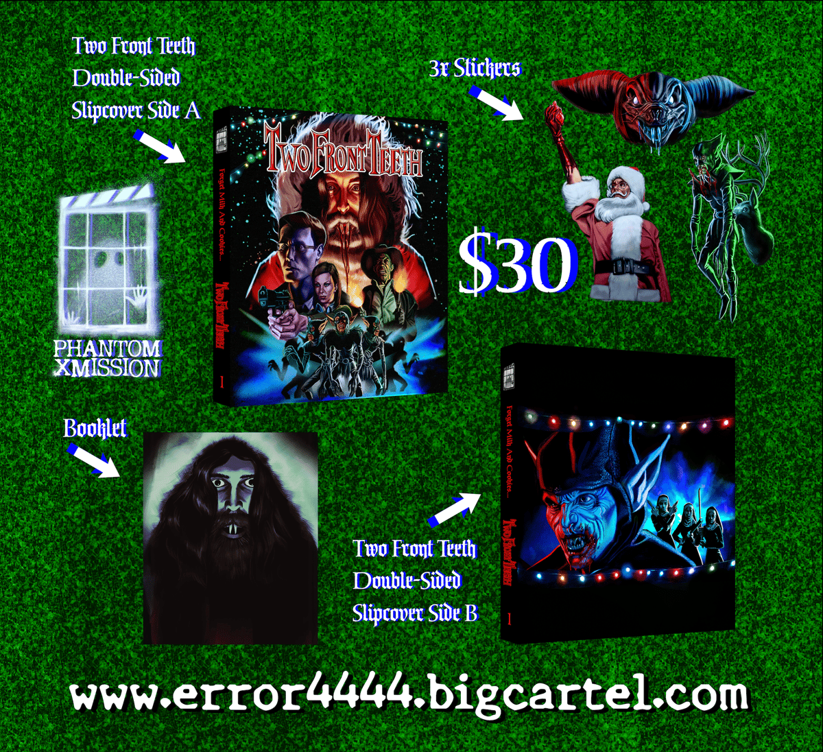 Two Front Teeth Limited Edition Blu Ray | Error 4444